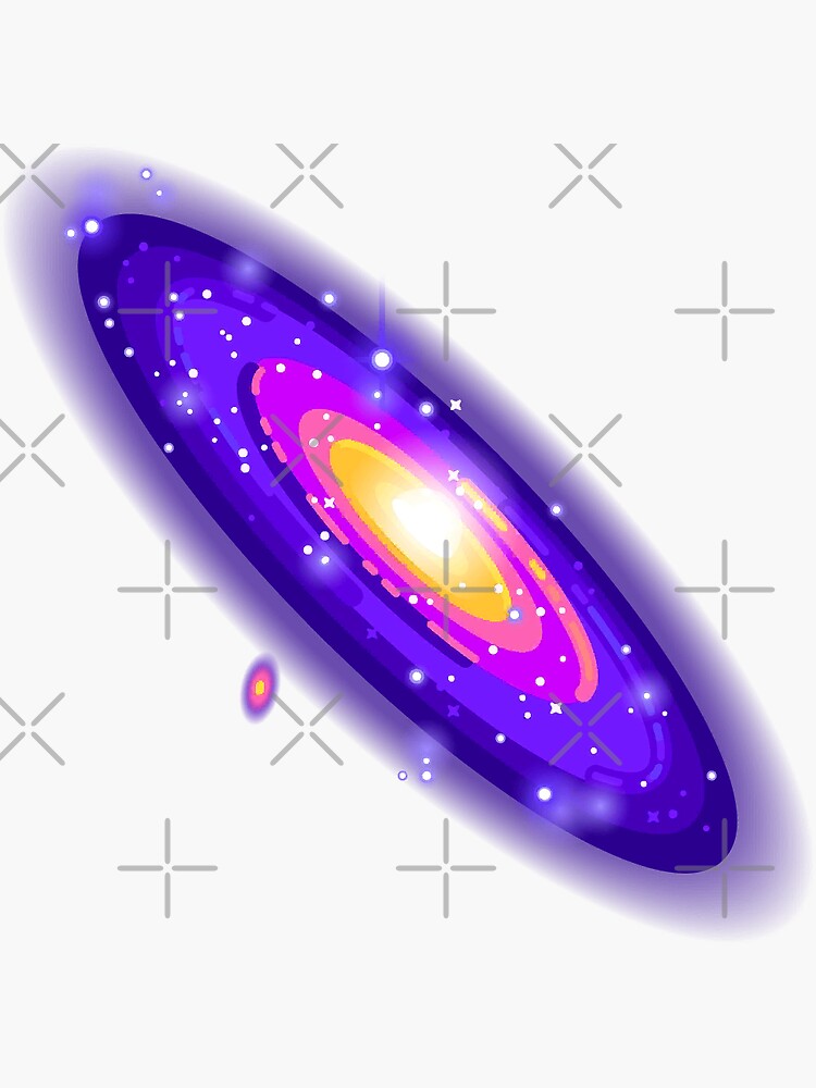 "Andromeda Galaxy" Sticker for Sale by blipskr | Redbubble