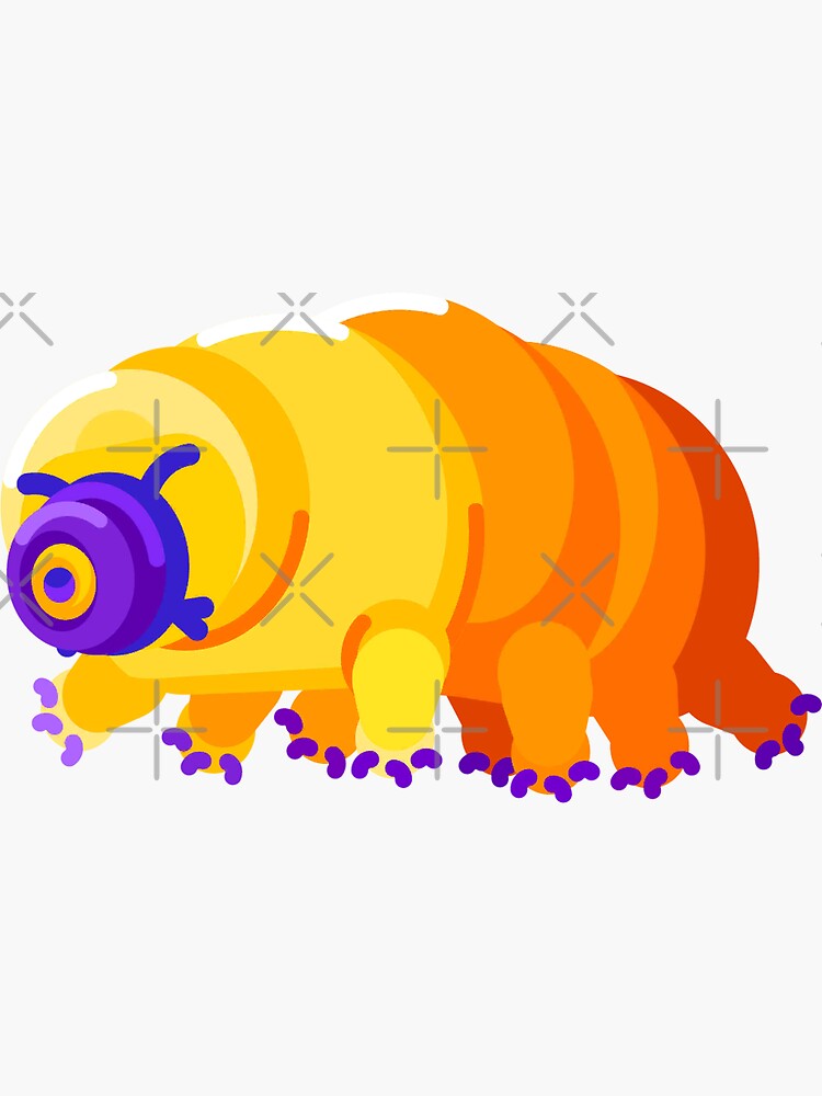 "Tardigrade" Sticker for Sale by blipskr | Redbubble