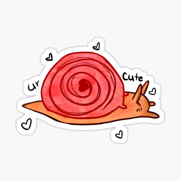 "Ur cute" Sticker for Sale by Sammy--Mu | Redbubble