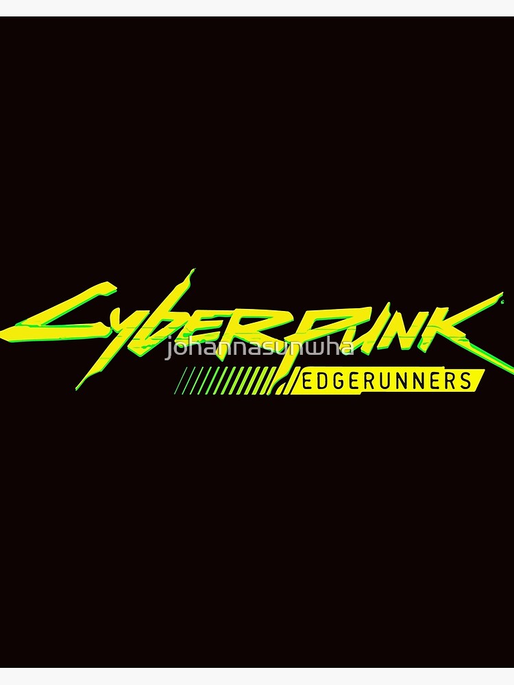 "Cyberpunk Edgerunners Logo" Art Board Print for Sale by johannasunwha ...