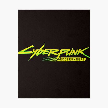"Cyberpunk Edgerunners Logo" Art Board Print for Sale by johannasunwha ...