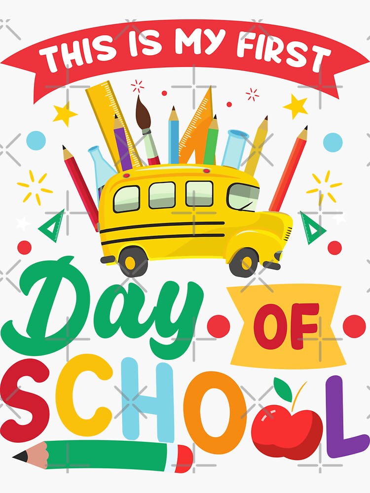 " This Is My First Day Of School To School Looking Cool Back To School ...