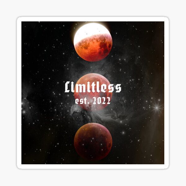 "3 phases" Sticker for Sale by Limitless2022 | Redbubble