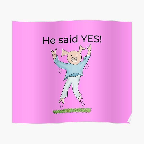 "He said yes! Pink, Engagement, proposal, moving in together, going ...