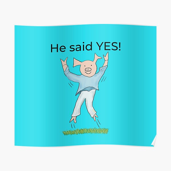 "He said yes! Blue, Engagement, proposal, moving in together, going ...