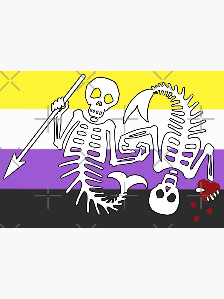 "OFMD season 2 nonbinary pride mermaid pirate flag Blackbeard Stede ...