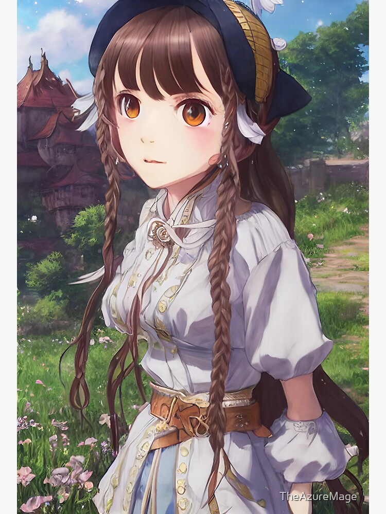 "Willow the Bard" Sticker for Sale by TheAzureMage | Redbubble