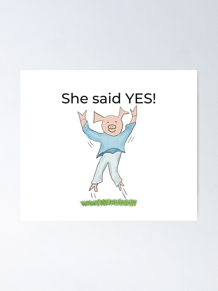 "She said yes! White, Engagement, proposal, moving in together, going ...