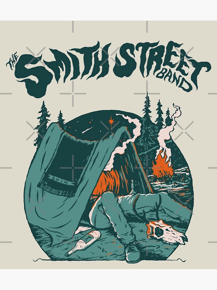 Póster «The Smith Street Band - Gráfico de Camp Out, ilustración ...