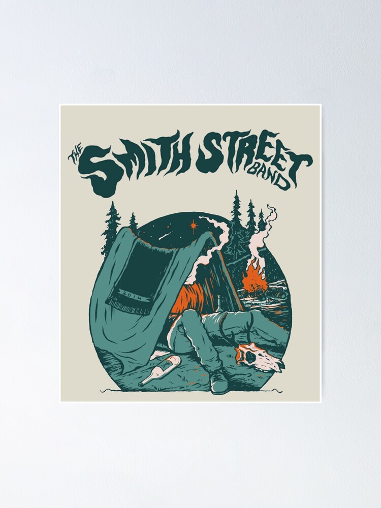Póster «The Smith Street Band - Gráfico de Camp Out, ilustración ...