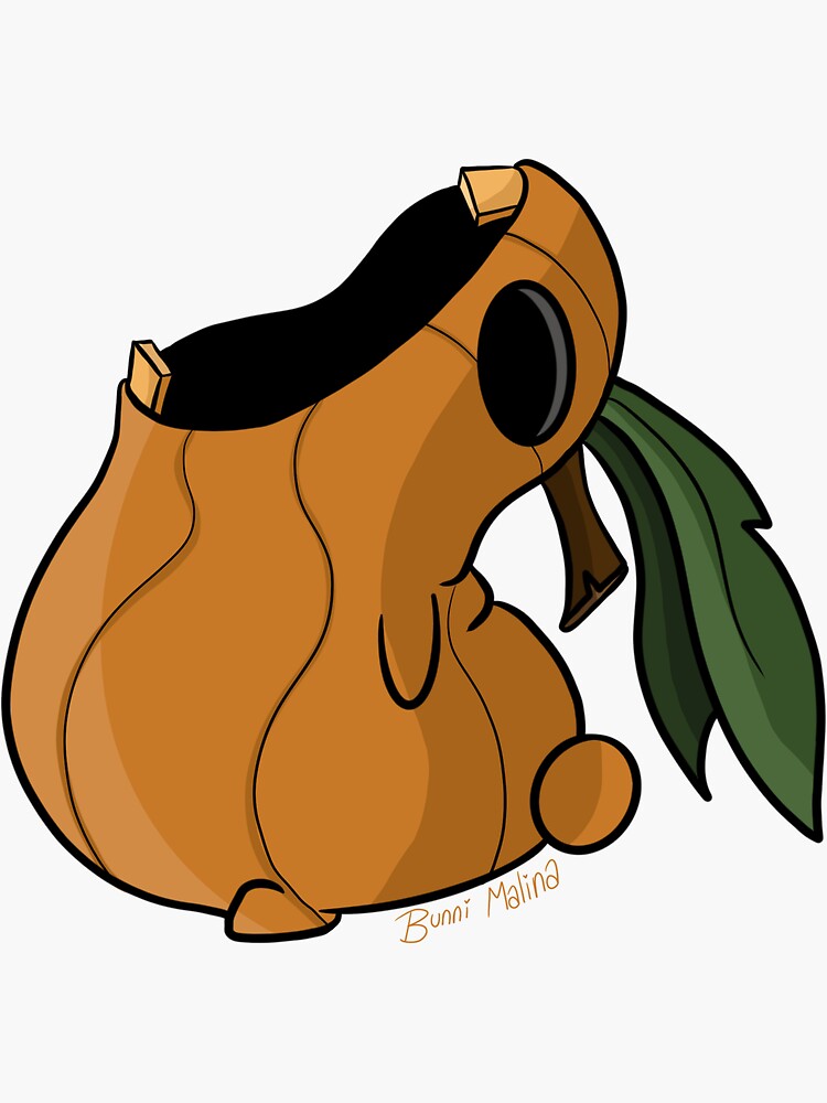 "Hungry Bunkin " Sticker for Sale by littlebundraws | Redbubble