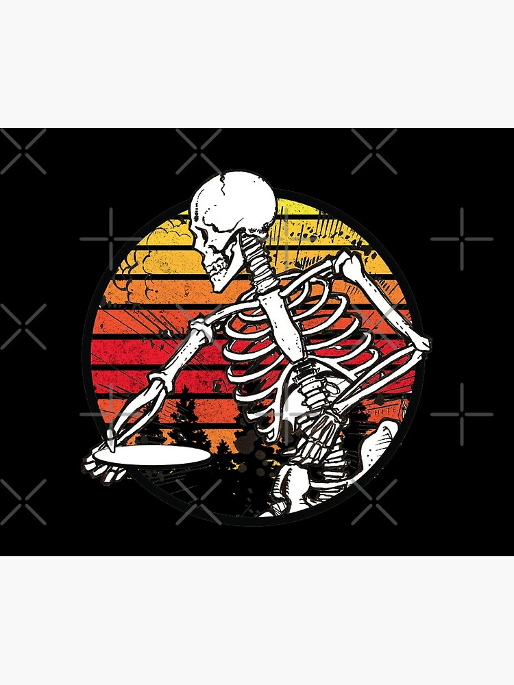 "Vintage Retro Disc Golf skull Flying Disc" Poster for Sale by KMSTOR ...