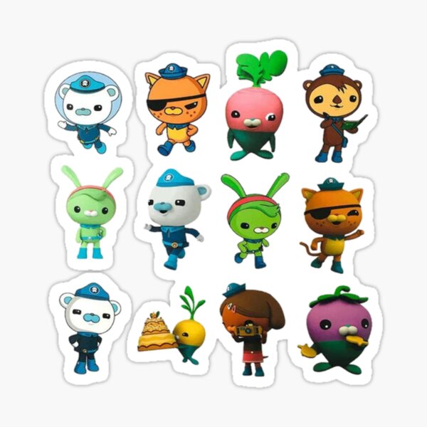 "octonaut" Sticker for Sale by Artiste20 | Redbubble