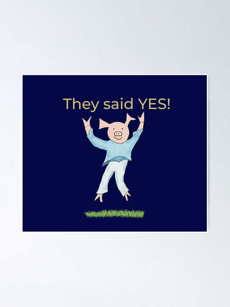 "They said yes! Deep blue, Engagement, proposal, moving in together ...