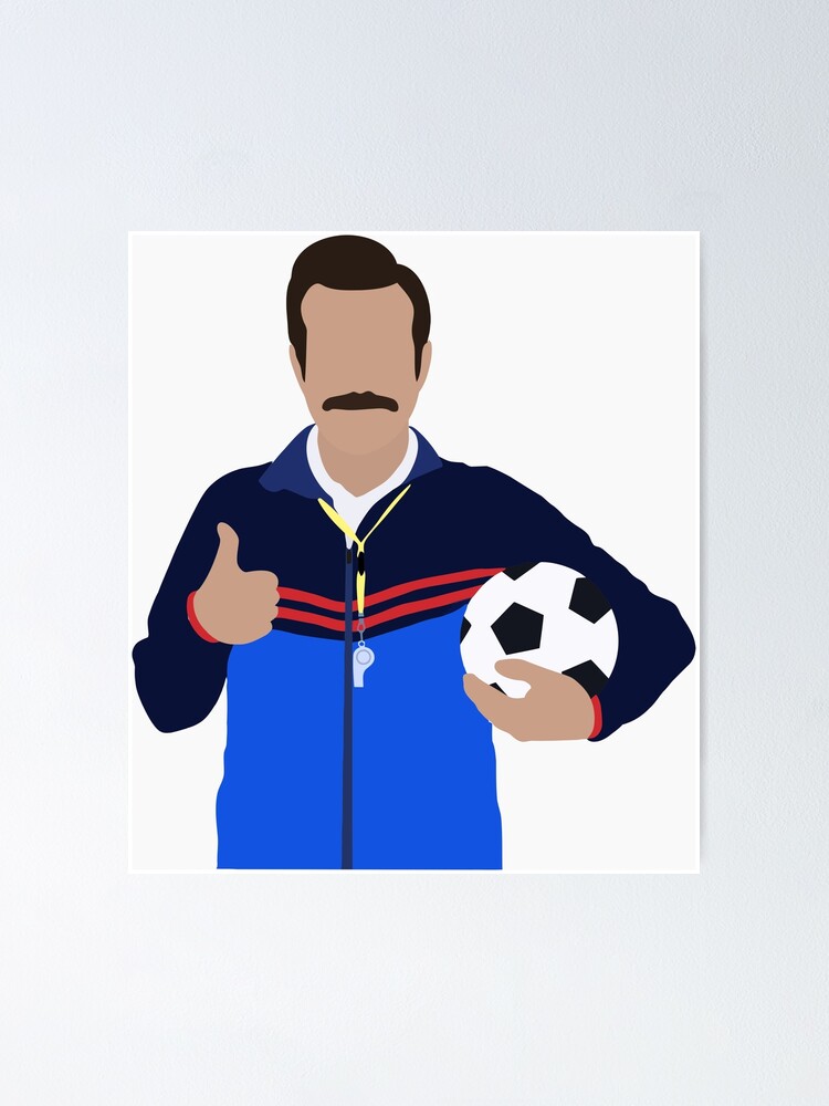 "ted-lasso believe merch" Poster for Sale by rosagirefan | Redbubble