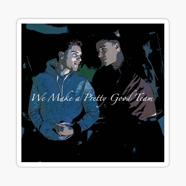 "We Make a Pretty Good Team (Tarlos Edit)" Sticker for Sale by ...