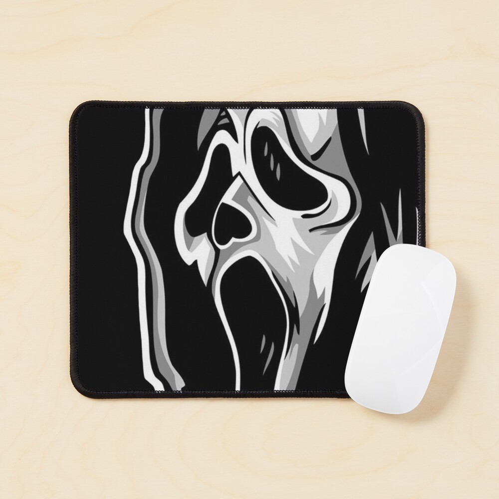 "Ghost Face - Scream" Sticker for Sale by DarlingMegski | Redbubble