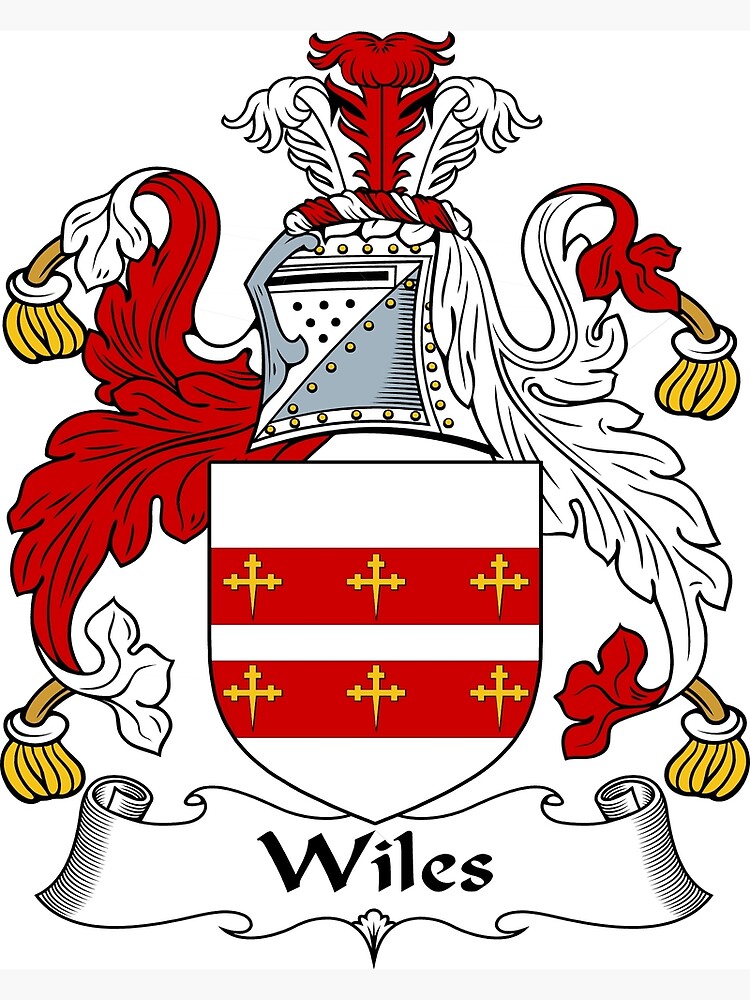 "Wiles" Poster for Sale by HaroldHeraldry | Redbubble