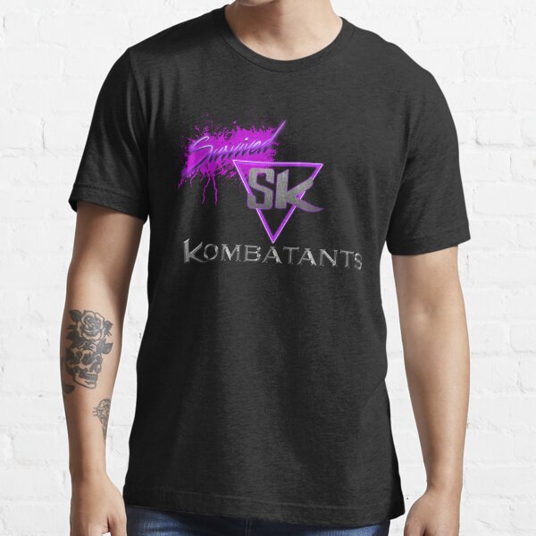 "Survived Kombatants Blood Logo" T-shirt by SurvivedKombat | Redbubble