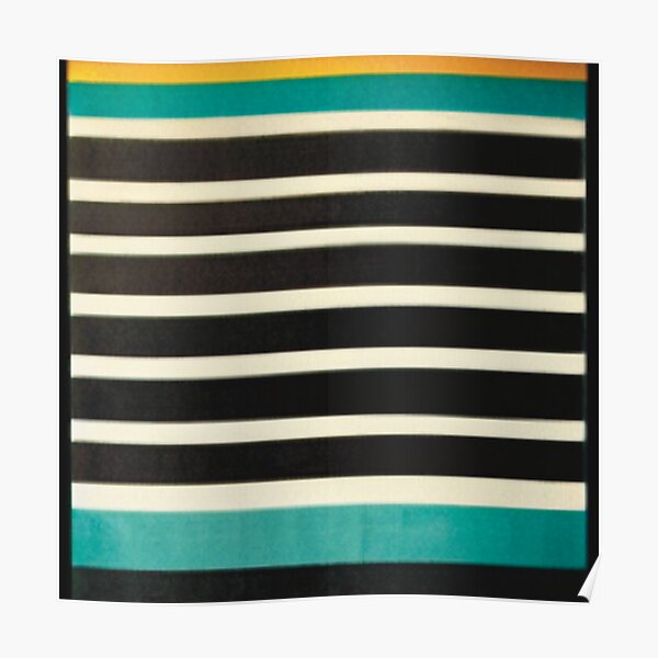 "Mid Century Modern stripped block print" Poster for Sale by Lolo ...