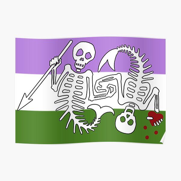 "OFMD season 2 genderqueer pride mermaid pirate flag Blackbeard Stede ...