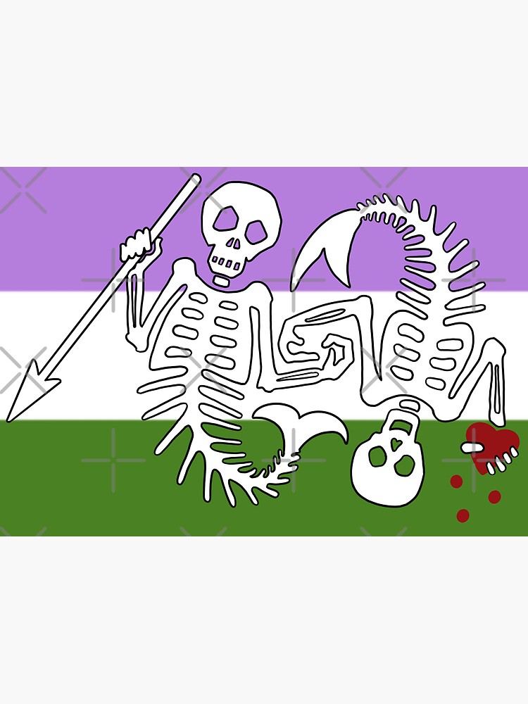"OFMD season 2 genderqueer pride mermaid pirate flag Blackbeard Stede ...
