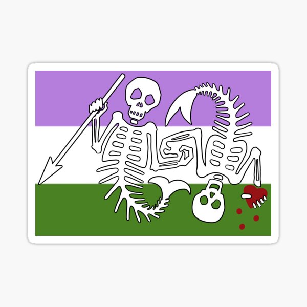"OFMD season 2 genderqueer pride mermaid pirate flag Blackbeard Stede ...