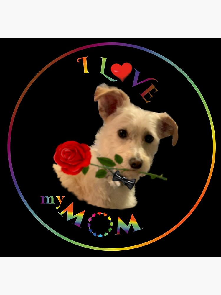 "Handsome Tail Wagger" Poster for Sale by Genson | Redbubble