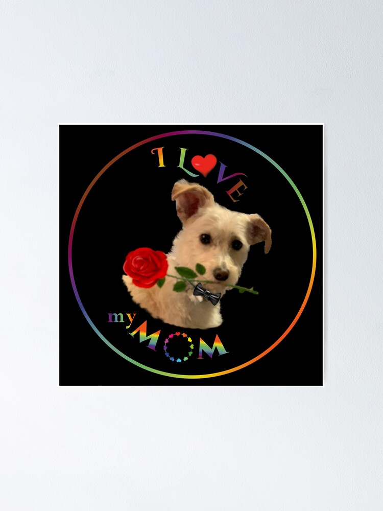 "Handsome Tail Wagger" Poster for Sale by Genson | Redbubble