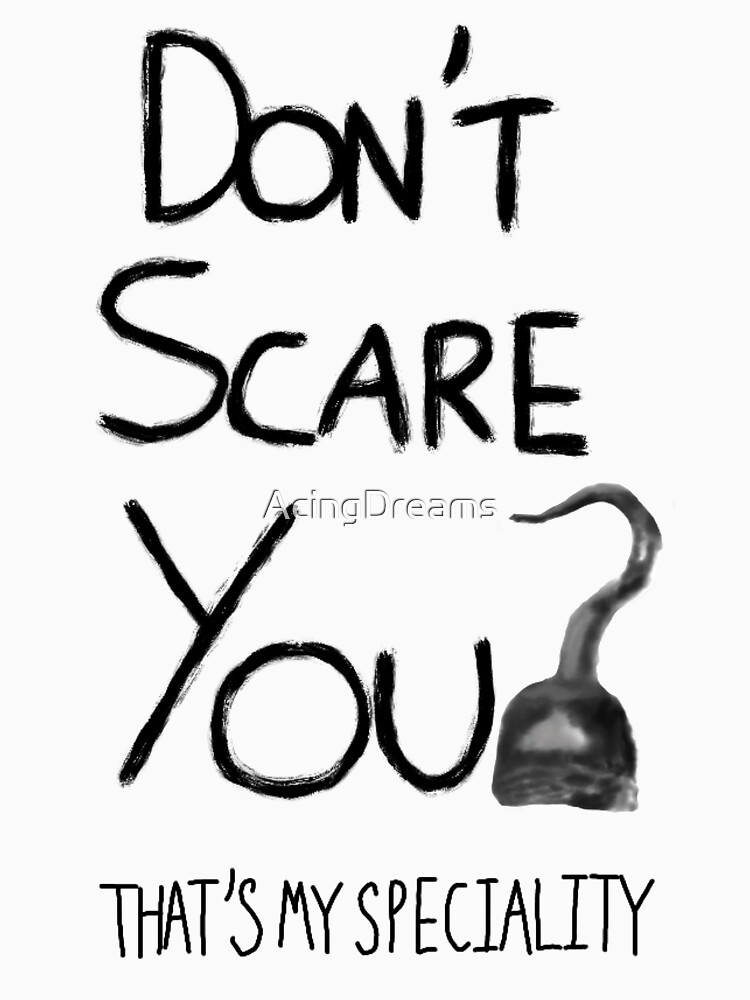 "Harry Hook Quote (Black)" T-shirt for Sale by AcingDreams | Redbubble ...