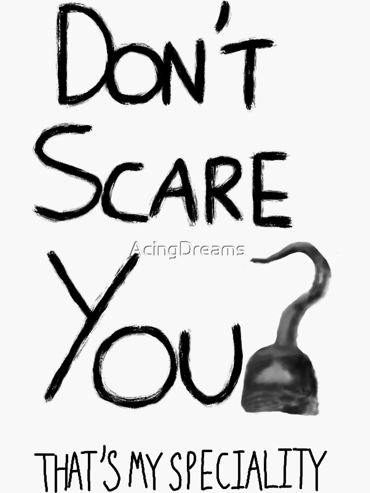 "Harry Hook Quote (Black)" Sticker for Sale by AcingDreams | Redbubble