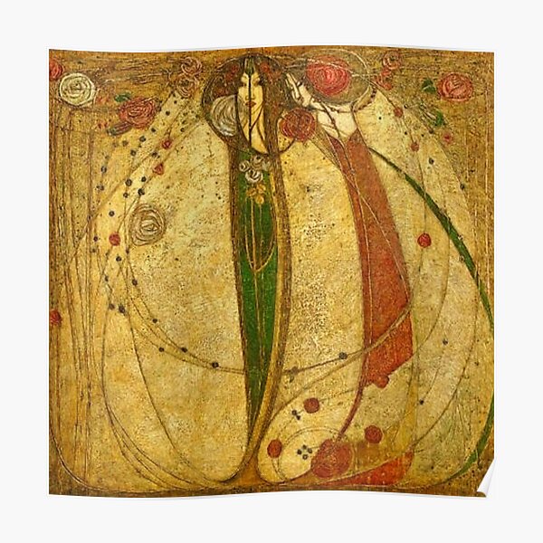 "Charles Rennie Mackintosh,The White Rose and the Red Rose , Margaret ...