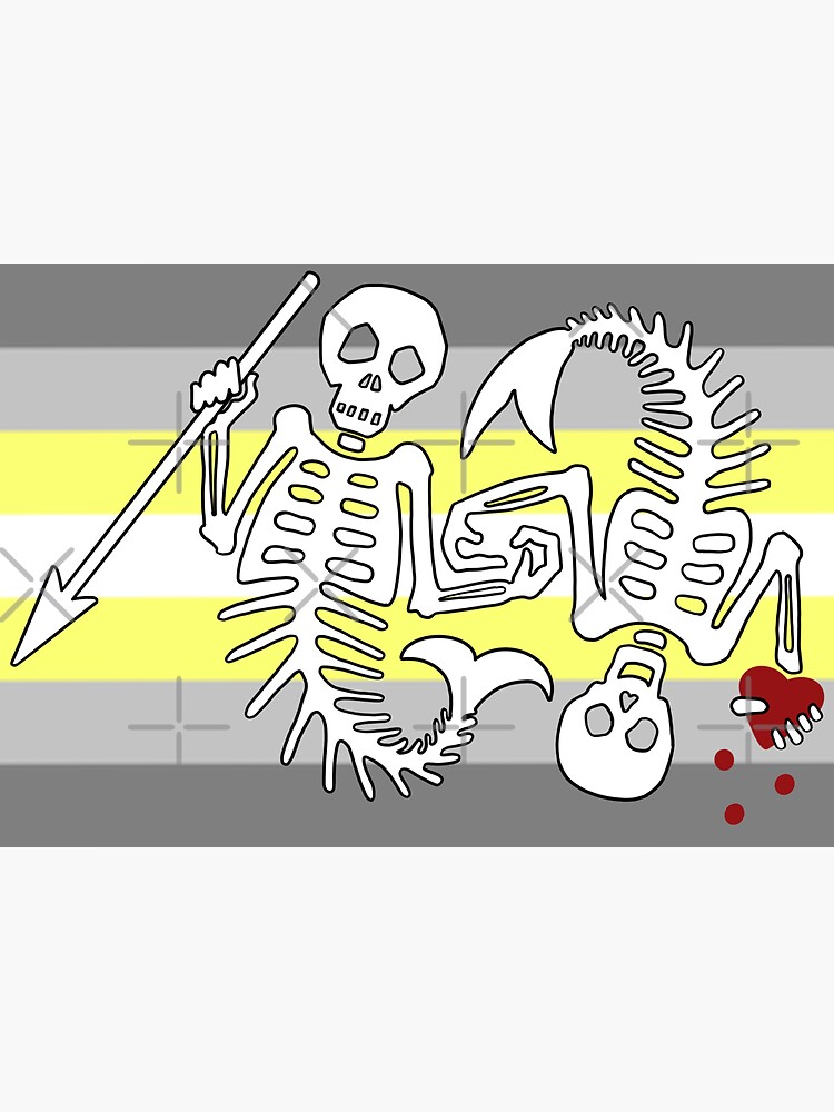 "OFMD season 2 demigender pride mermaid pirate flag Blackbeard Stede ...