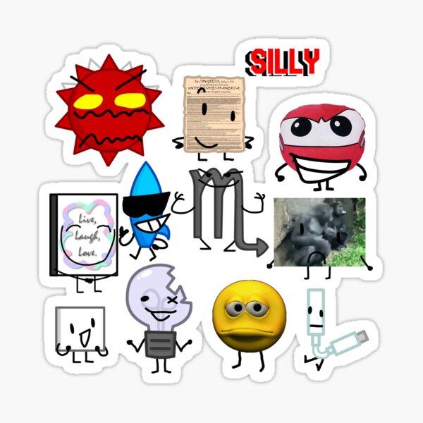 "SILLY" Sticker for Sale by Jack-the-beast | Redbubble