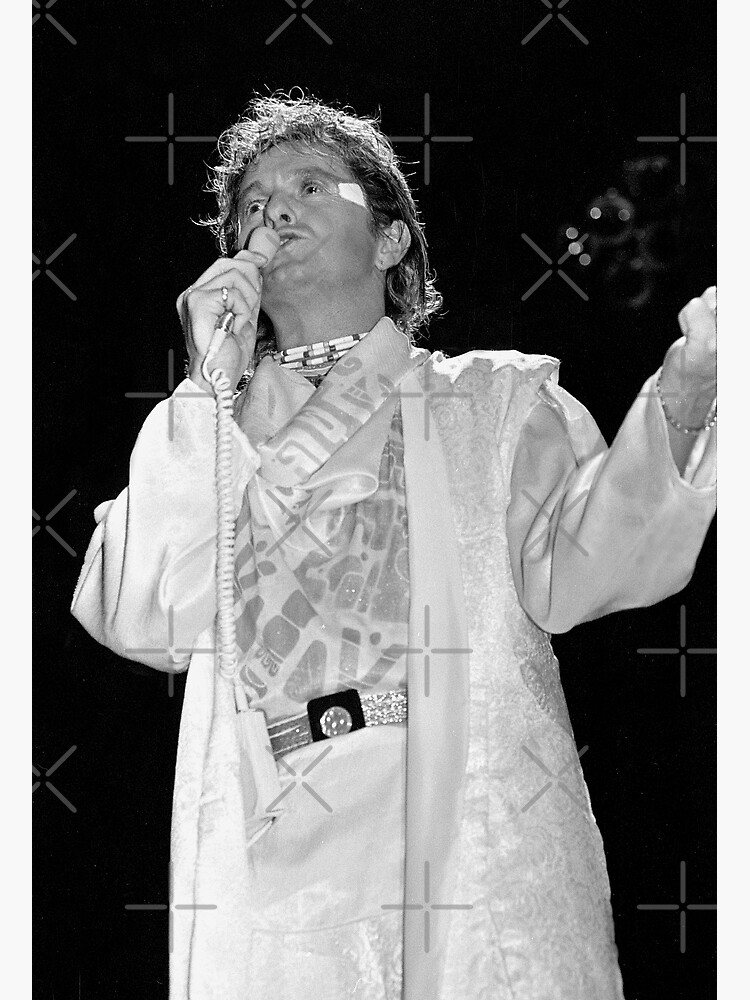 "Jon Anderson - Yes - BW Photograph" Poster for Sale by ConcertImages ...