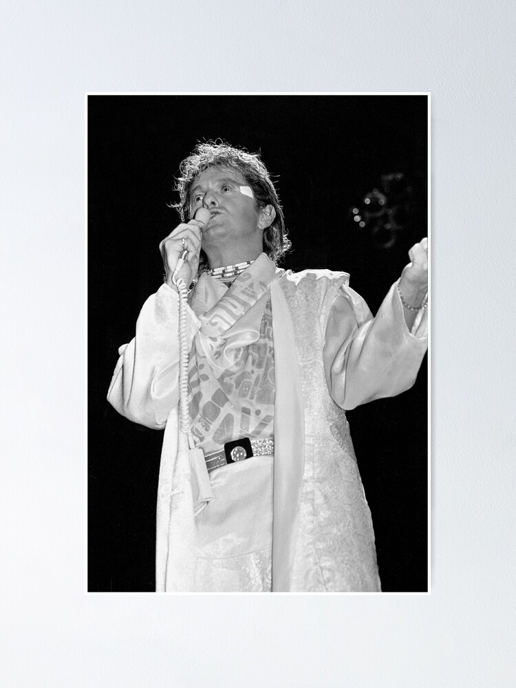 "Jon Anderson - Yes - BW Photograph" Poster for Sale by ConcertImages ...