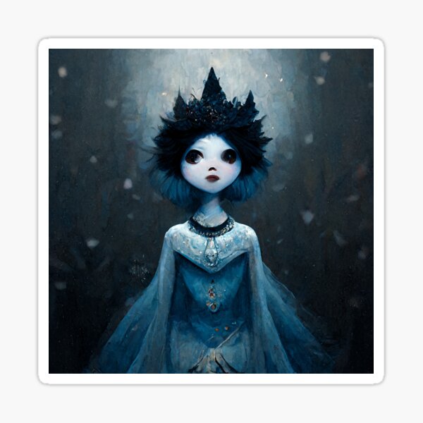 "Snow Queen" Sticker for Sale by manicjest | Redbubble