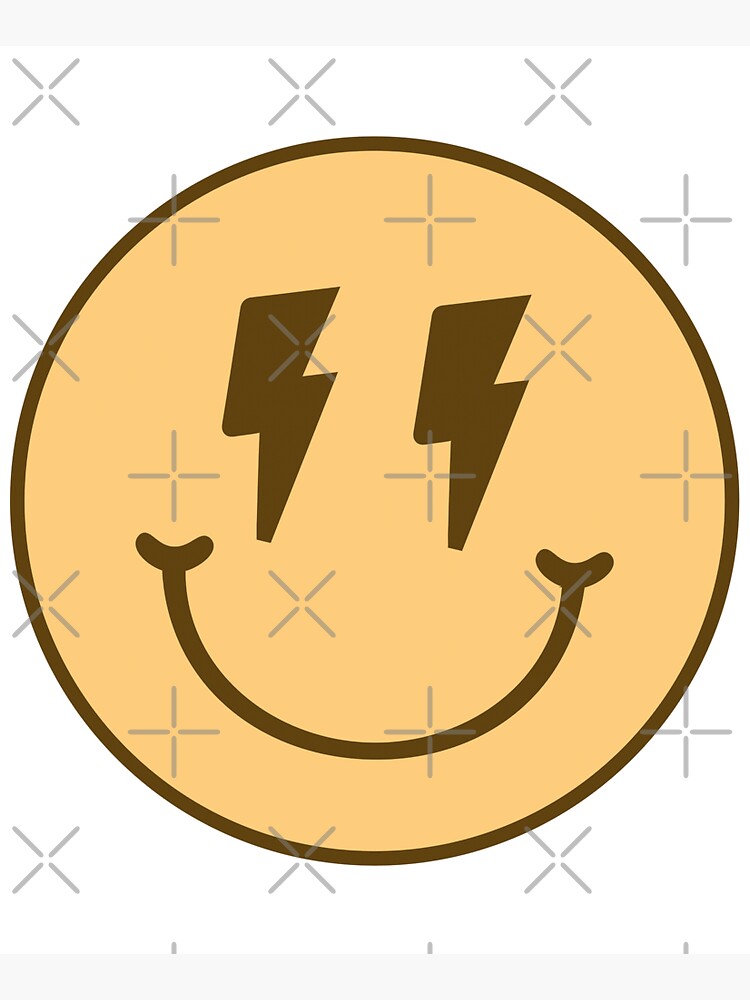 "Boho Smiley Face : Cute Smiley Face, Lightning Bolt Smiley Face ...
