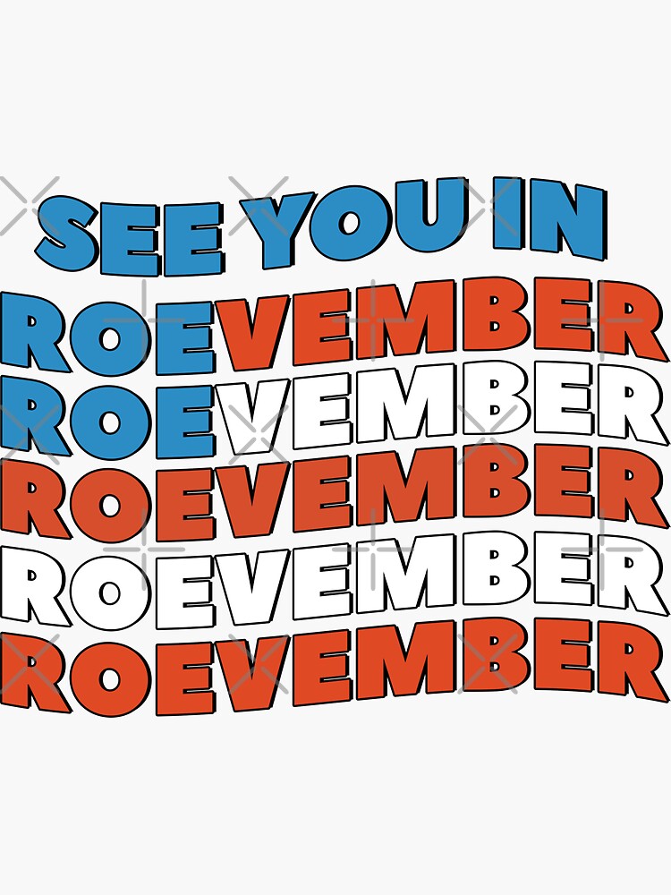 "See you in Roevember, Pro Choice Women's Rights, Election Day 2022 ...