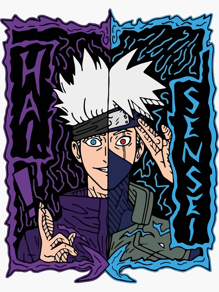 "Grey Hair Hero Satoru Gojo y Sensei" Sticker for Sale by CowboySpider ...