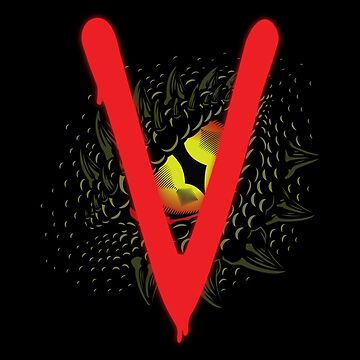 "V - Visitors" Sticker for Sale by TeeArcade84 | Redbubble