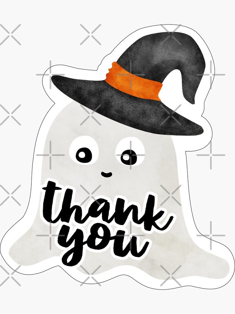 "Boo Thank You Packaging Stickers" Sticker for Sale by ojeansparkles ...
