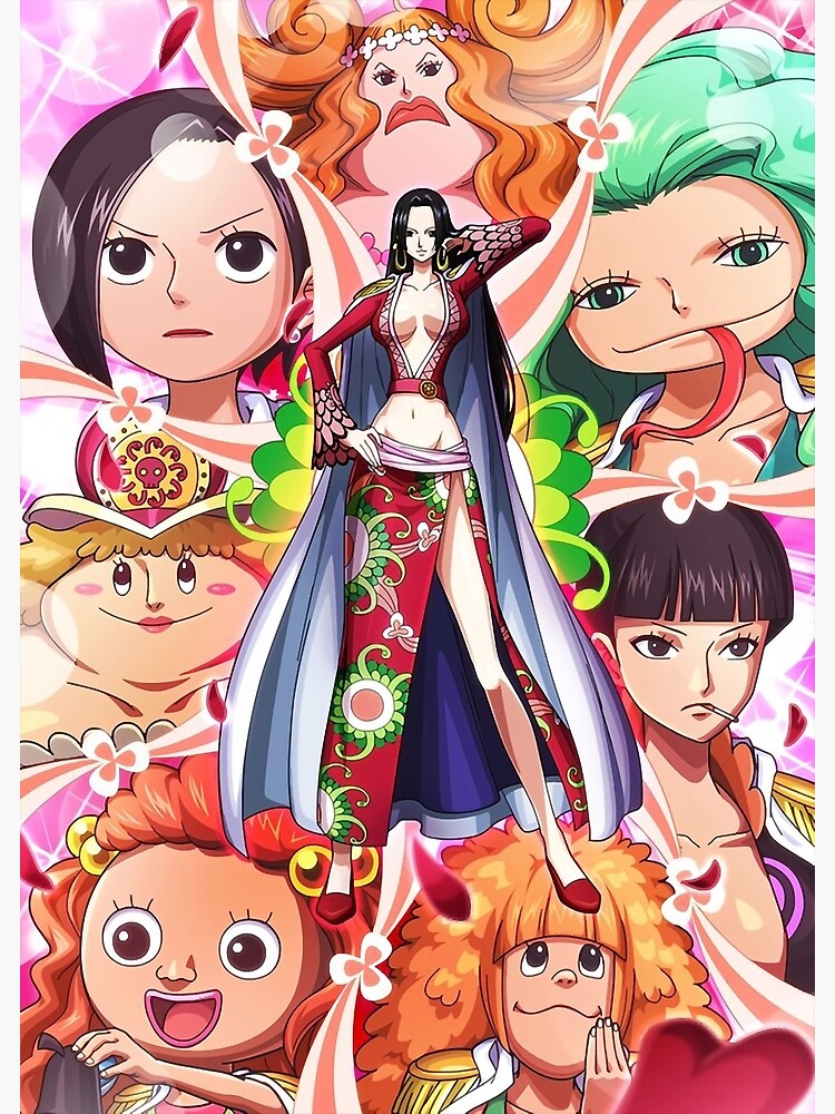 One Piece Kuja Pirates Poster For Sale By Stephanieben Redbubble
