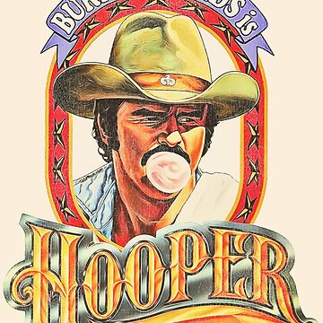 "Hooper The Greatest Stuntman Alive - Burt Reynolds" Sticker for Sale ...
