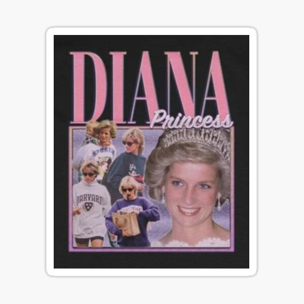 "princess diana" Sticker for Sale by Valentinesday69 | Redbubble