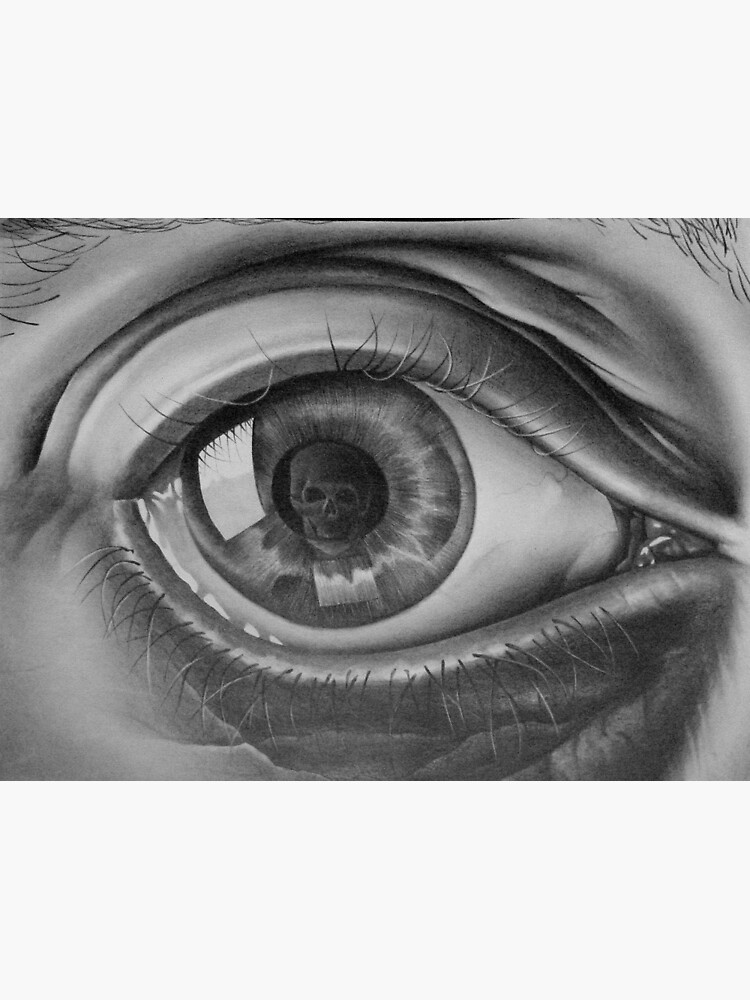"MC ESCHER EYE" Art Print by moviesncartoons | Redbubble