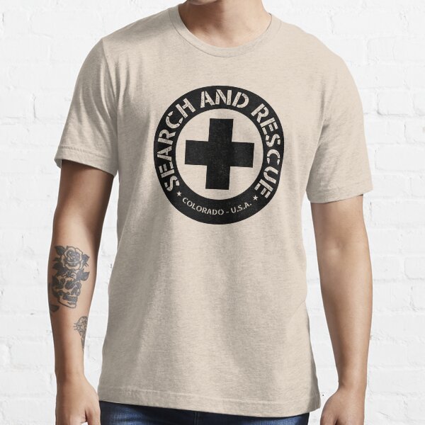 "Colorado Search and Rescue (Tan)" T-shirt for Sale by Andrewdotcom ...