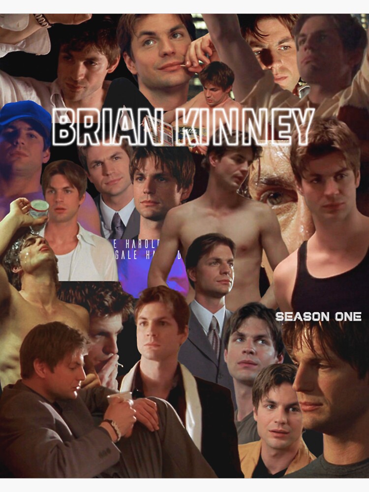 "Brian Kinney Season one" Sticker for Sale by CosaArmando | Redbubble