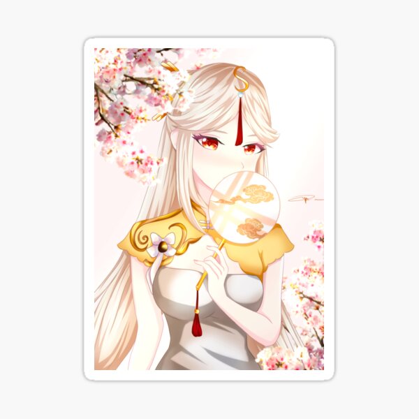 "Ningguang Genshin Impact Design Fanart" Sticker for Sale by antioneart ...