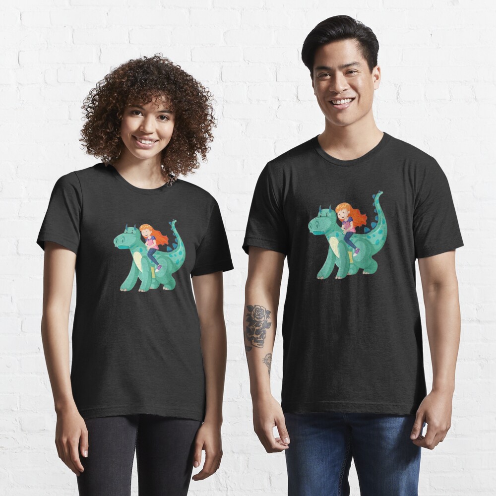 "cute art of moriah elizabeth, Me and Dino, funny" T-shirt for Sale by ...